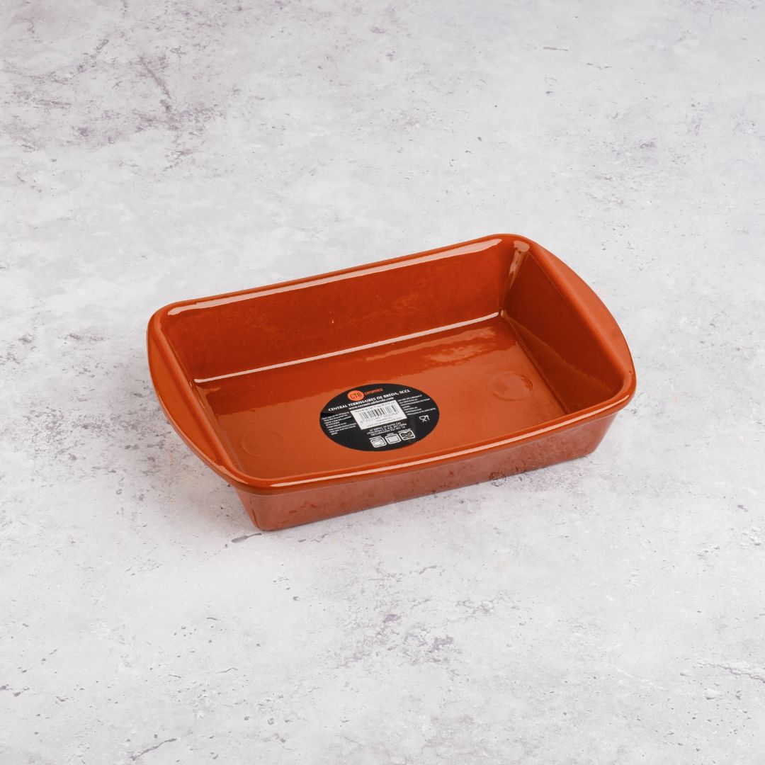 Orange Rectangular Tray (10 x 7.5 Inch) – Terramar Imports