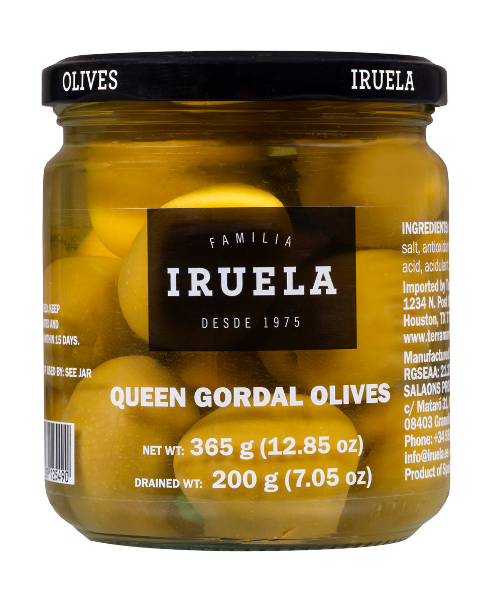 Queen Gordal Olives - 12.85 oz – Terramar Imports