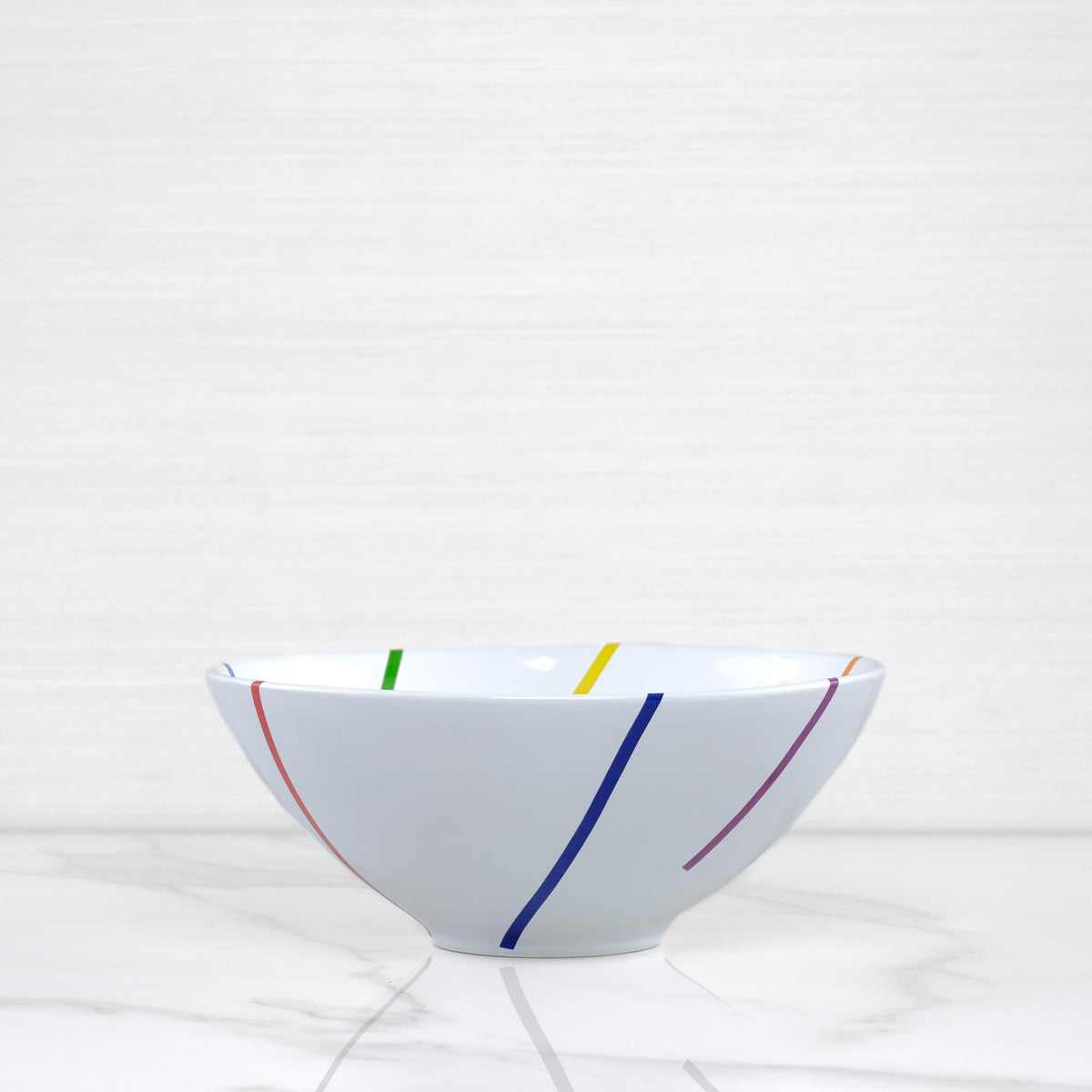Arcobaleno (Rainbow) Juno Salad Bowl - 31.75 oz – Terramar Imports